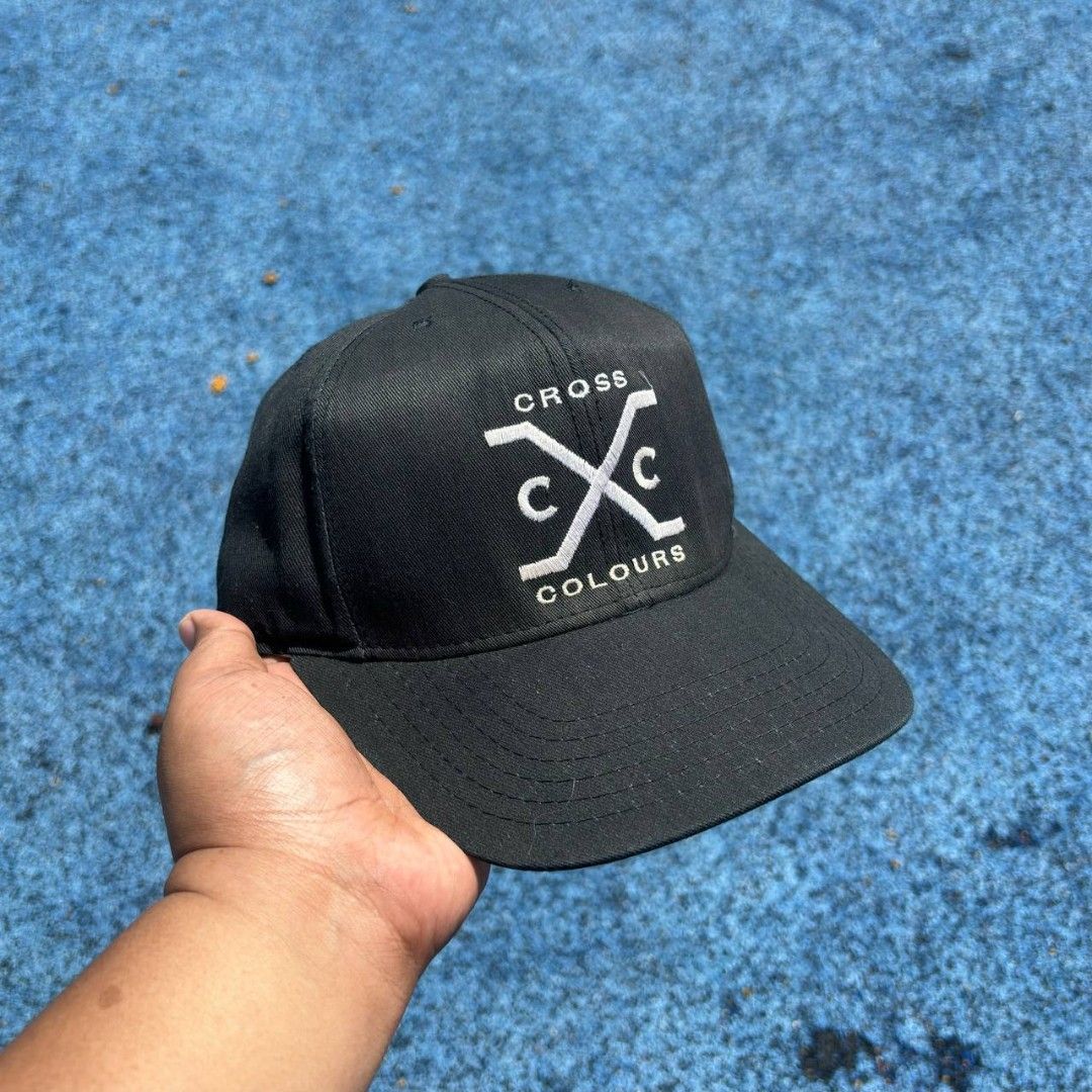 Vintage Cap Cross Colours, Men's Fashion, Watches & Accessories, Cap ...