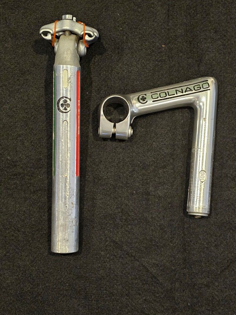 Vintage Colnago stem & seta post., Sports Equipment, Bicycles & Parts ...