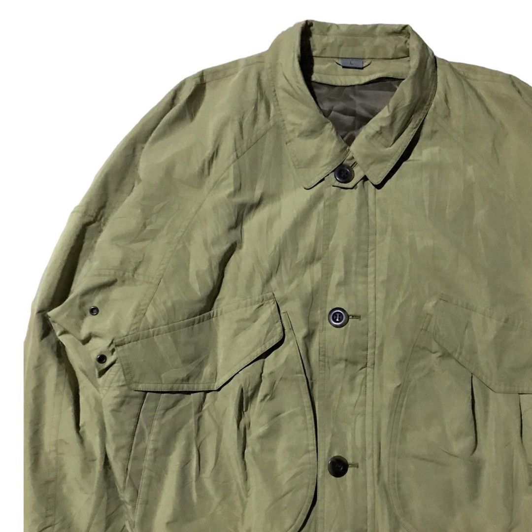 Vintage Japanese Blank utility nylon jacket, Men's Fashion, Coats ...
