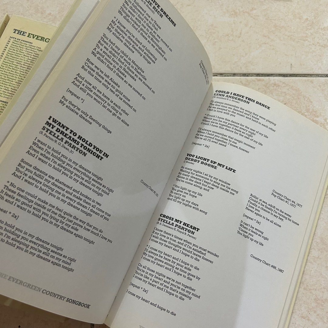 Vintage Oldies English Country The Evergreen Country Songbook Set ...