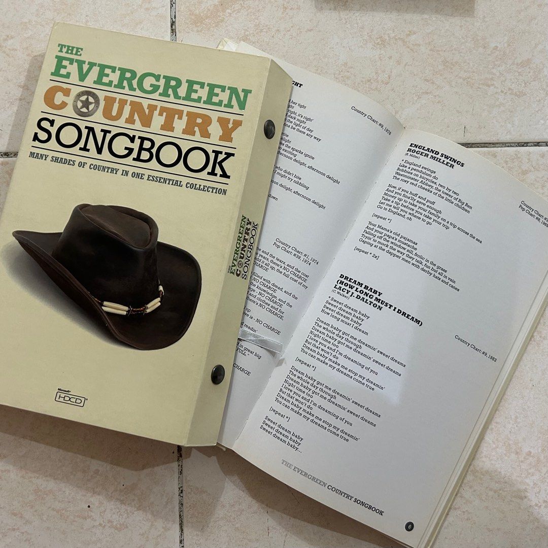 Vintage Oldies English Country The Evergreen Country Songbook Set ...