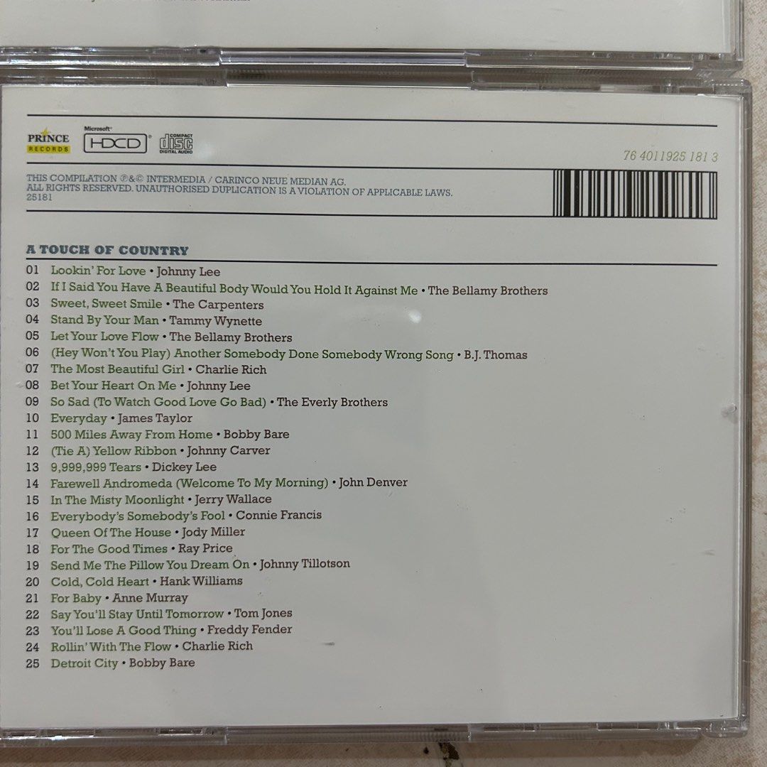 Vintage Oldies English Country The Evergreen Country Songbook Set ...