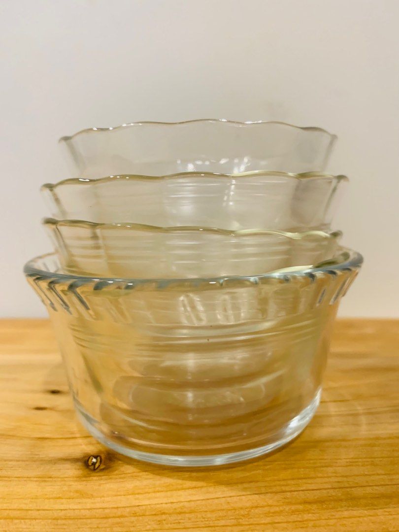 Vintage Pyrex Glass Bowls (Set of 5), Furniture & Home Living ...