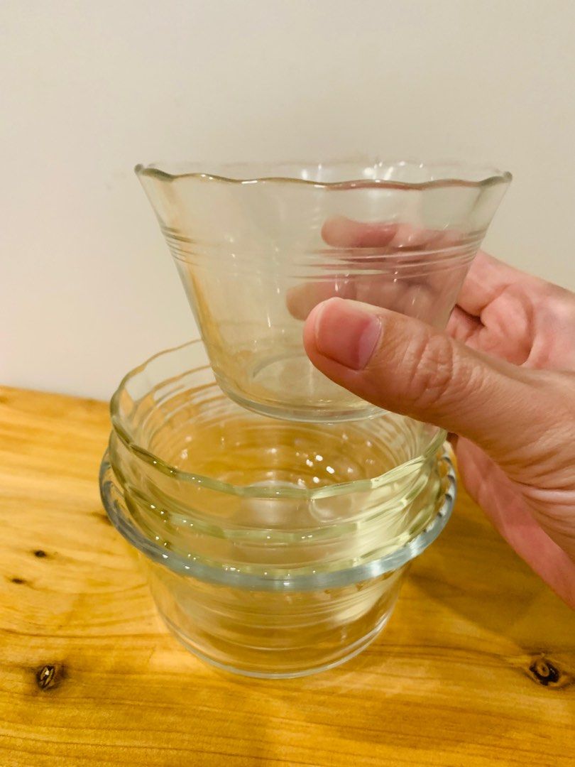 Vintage Pyrex Glass Bowls (Set of 5), Furniture & Home Living ...