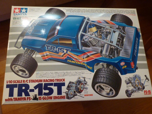 Vintage タミヤ Tamiya 1/10 Nitro RC Truck TR 15T. (No 44001), 興趣及遊戲, 玩具 ...