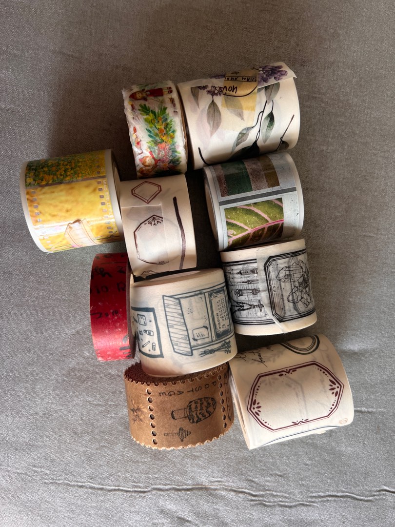 Washi tapes, Hobbies & Toys, Stationery & Craft, Other Stationery ...