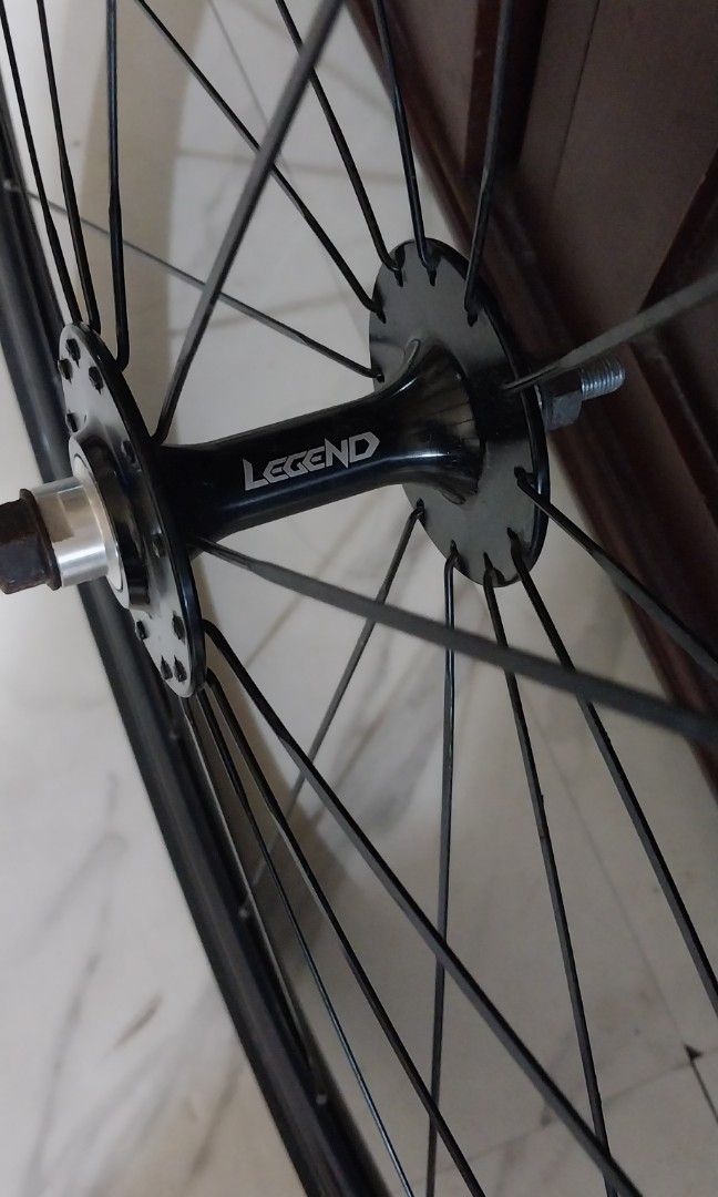Wheelset front fixie ( Legend ), Sports Equipment, Bicycles & Parts ...