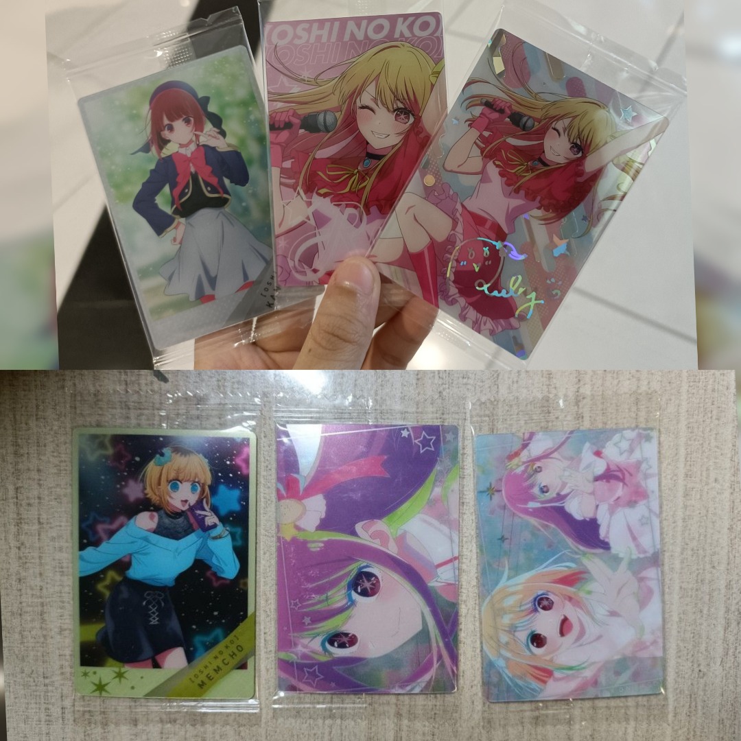 WTS OSHI NO KO WAFER CARDS RUBY KANA AI MEMCHO, Hobbies & Toys, Memorabilia & Collectibles, J ...