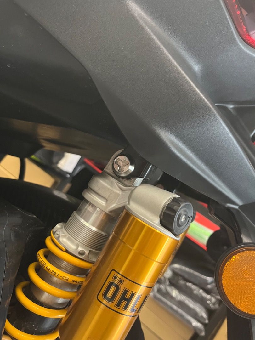 Xmax V1 V2 Rear Shocks Lock Screw Nut Xmax 2023 Absorber Lock Nut ...