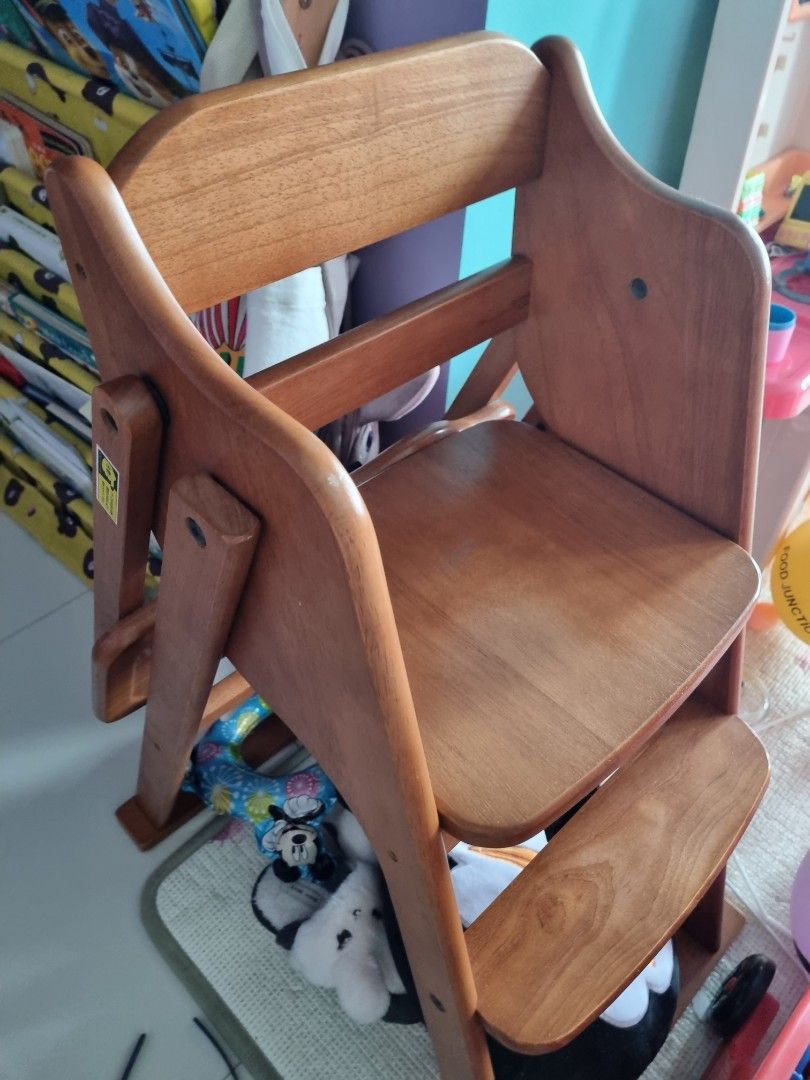 Yamatoya tatameru highchair, Babies & Kids, Baby Nursery & Kids ...