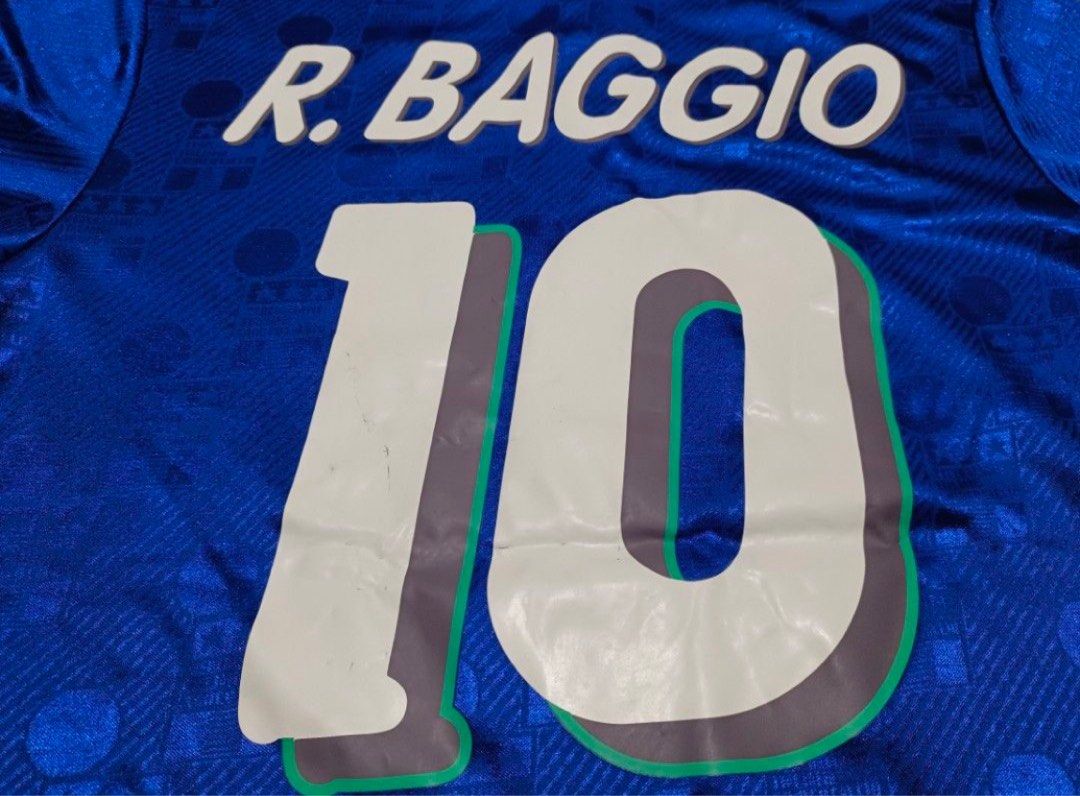 #10 Roberto Baggio ITALY 1993/94 World Cup DIADORA soccer/football ...