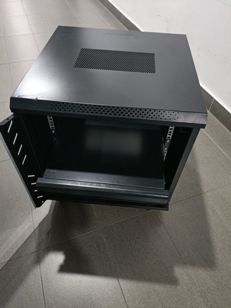 12U server rack with sliding trays, Computers & Tech, Parts ...