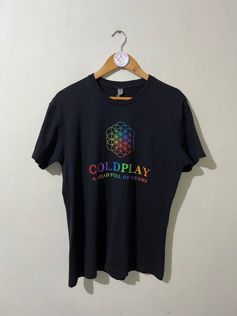 2016 Coldplay World Tour Tee, Men's Fashion, Tops & Sets, Tshirts ...