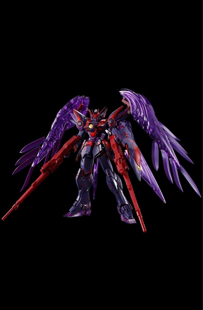 限定 萬代 MG 飛翼高達零式EW 交叉對比色/透明紫 BANDAI MG WING GUNDAM EW CROSS CONTRAST COLORS, 興趣及遊戲, 玩具 & 遊戲類 ...