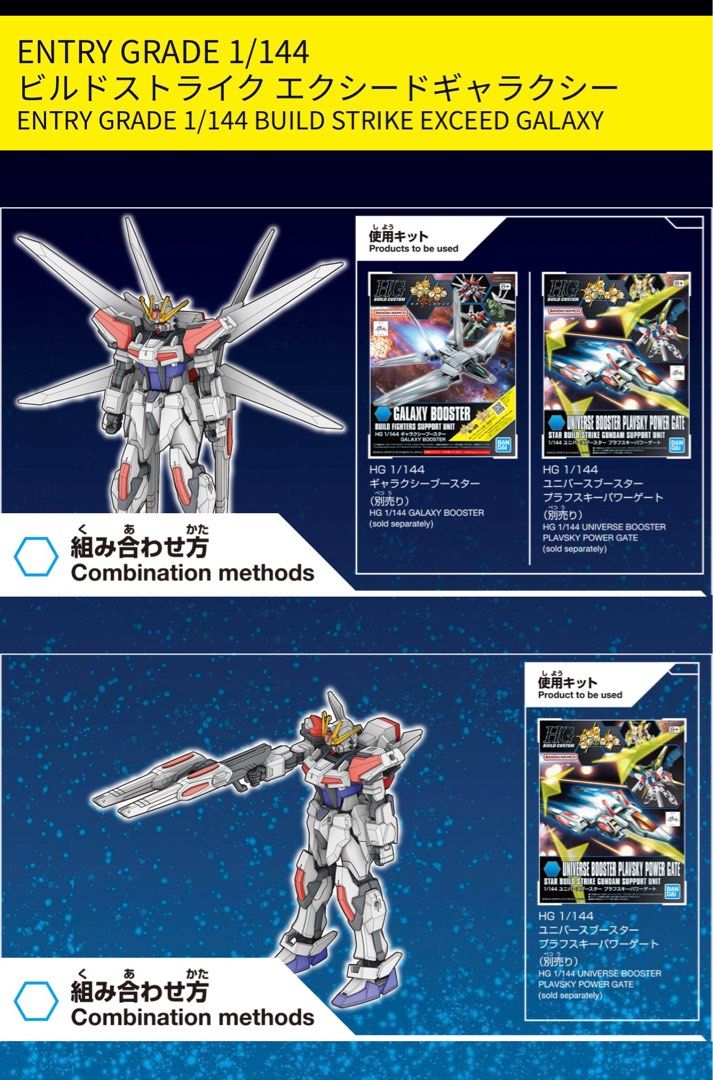 全新 hgbf gundam build fighters 高達 創戰者 創建 突擊 全武裝 full package star build ...