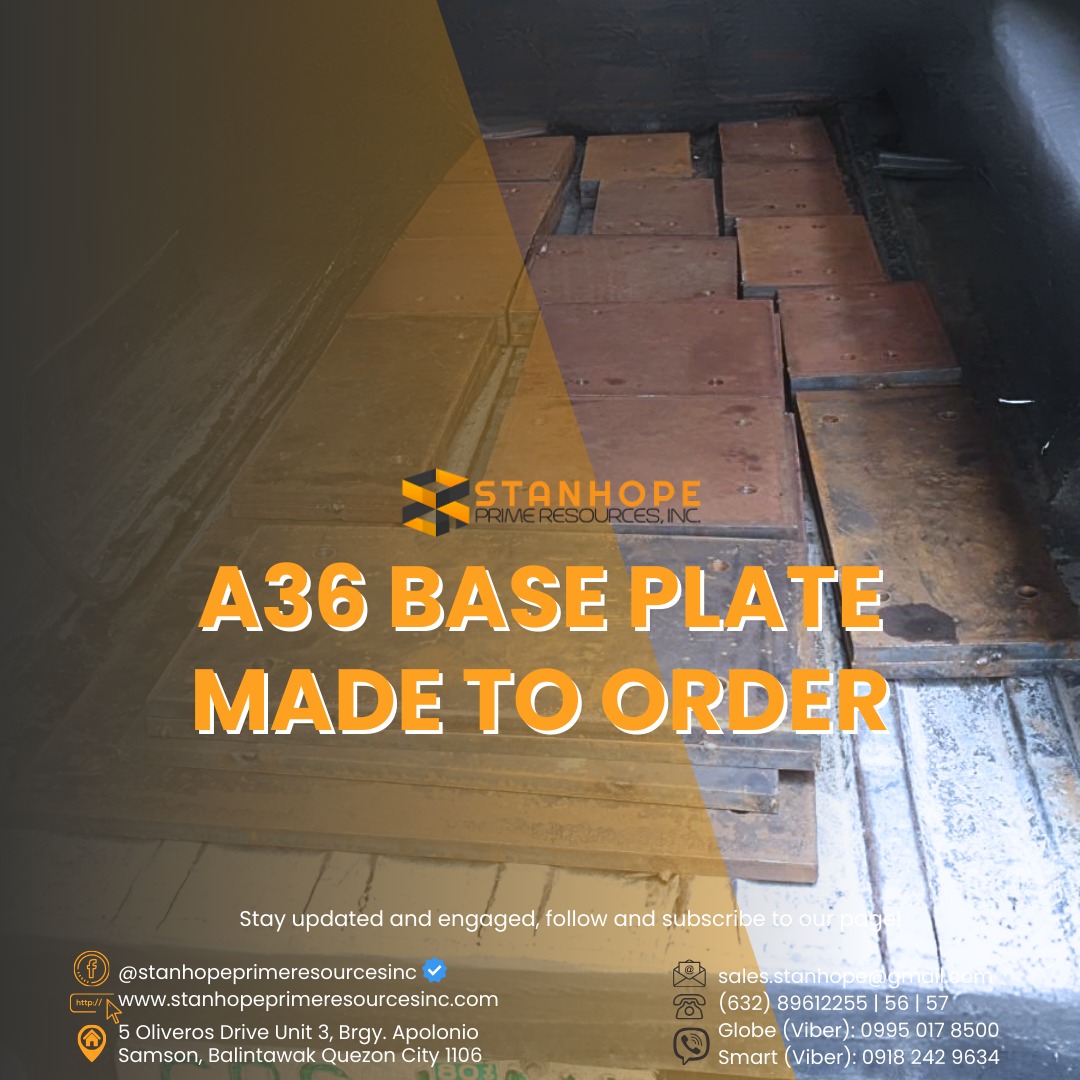 A36 Base Plate (Made To Order), Commercial & Industrial, Construction ...