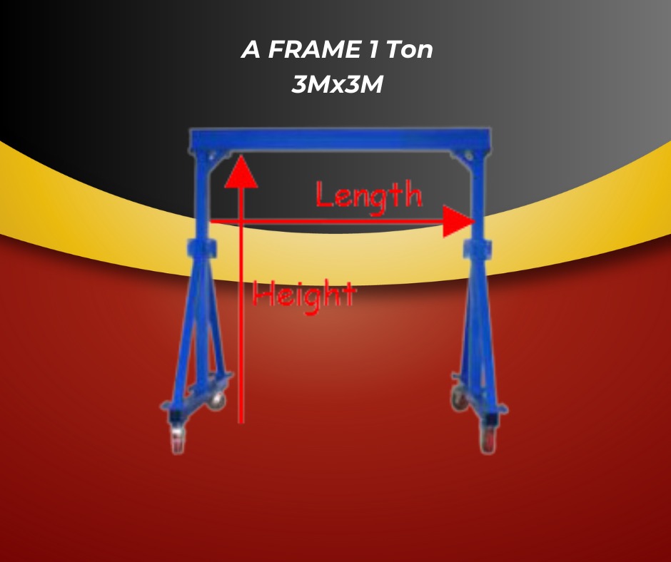 A FRAME 1Ton (3Mx3M), Commercial & Industrial, Industrial Equipment on ...