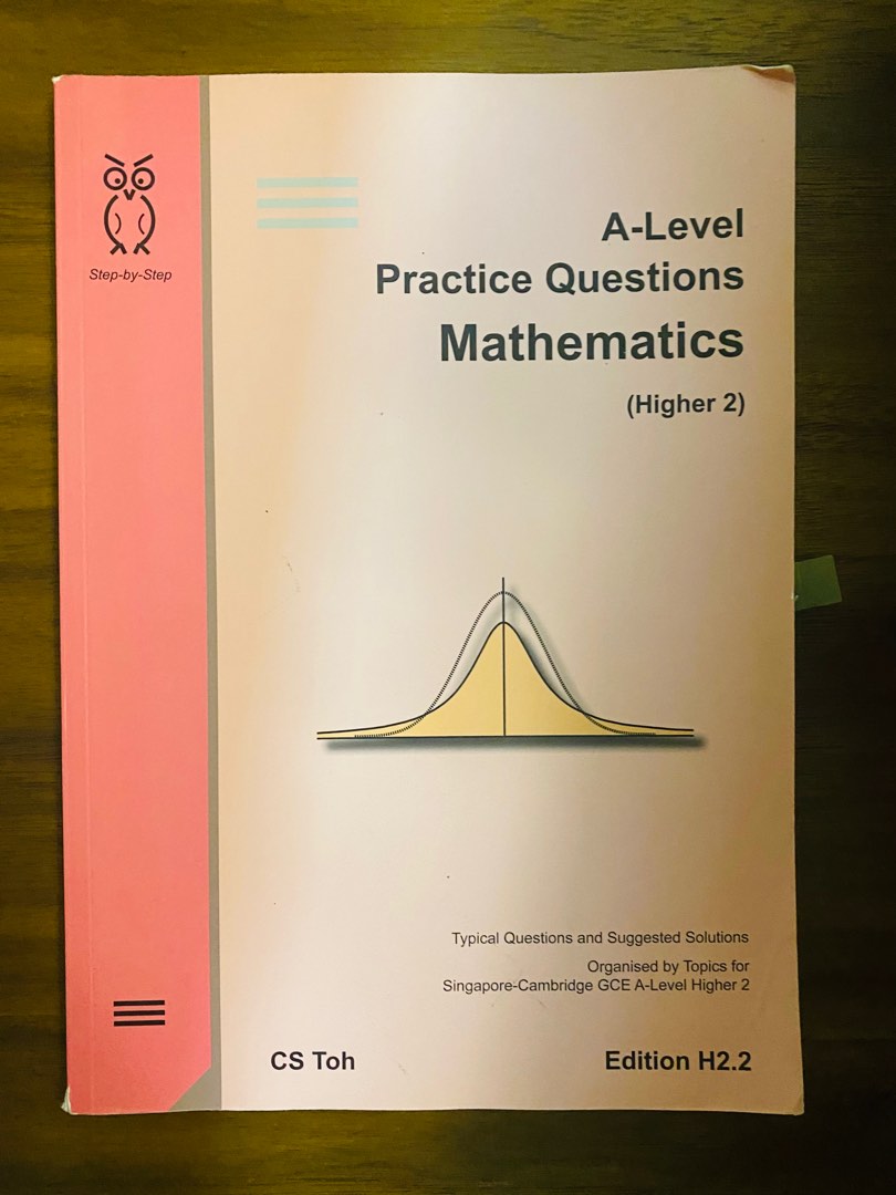 A Level H2 math, Hobbies & Toys, Books & Magazines, Assessment Books on ...