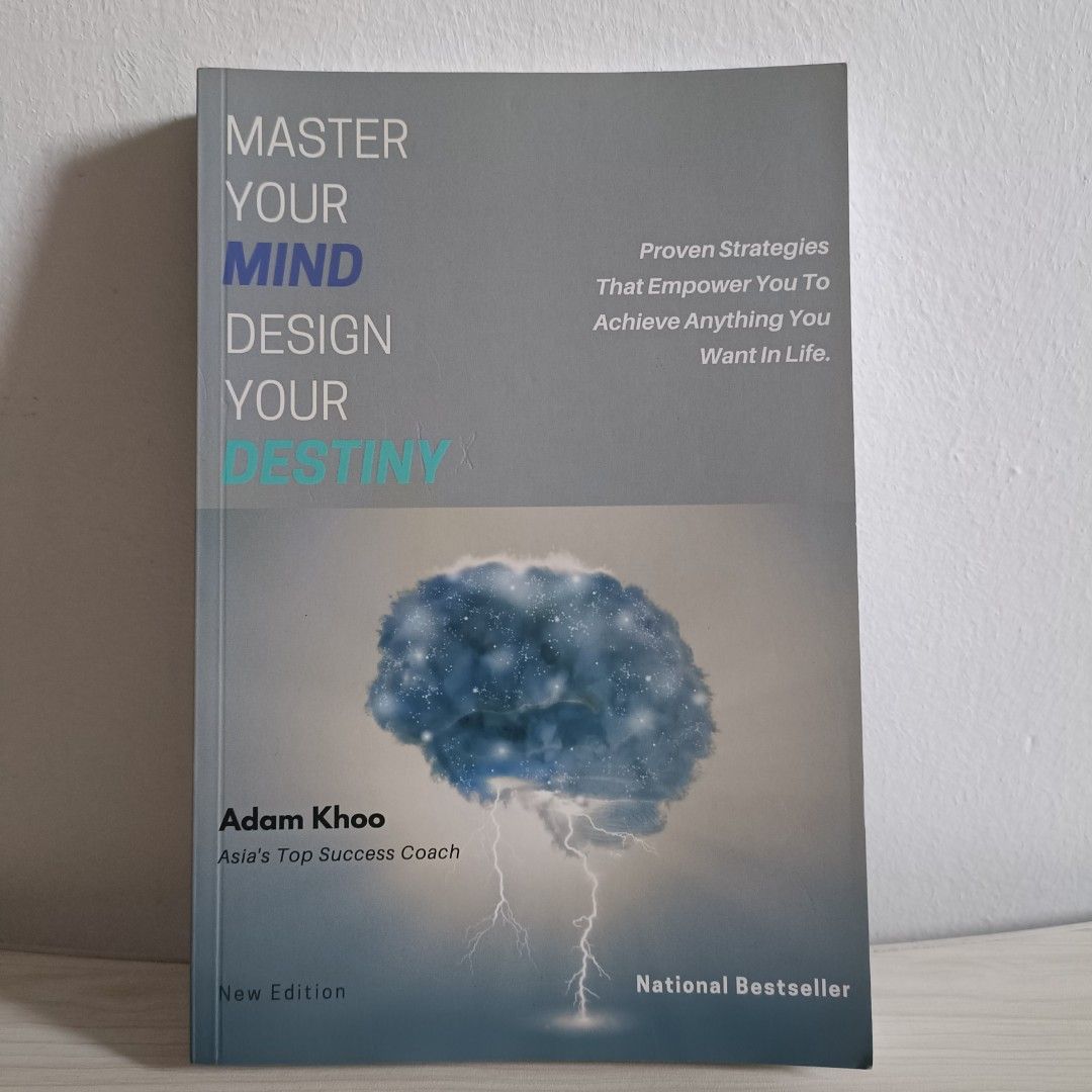 Adam Khoo Master Your Mind Design Your Destiny, Hobbies & Toys, Books & Magazines, Fiction & Non ...