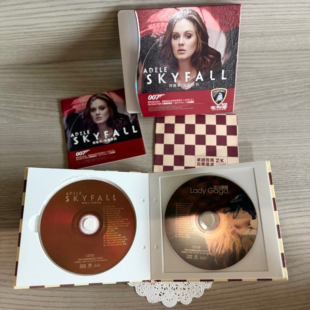 Adele Skyfall CDs Set, Hobbies & Toys, Music & Media, CDs & DVDs on ...