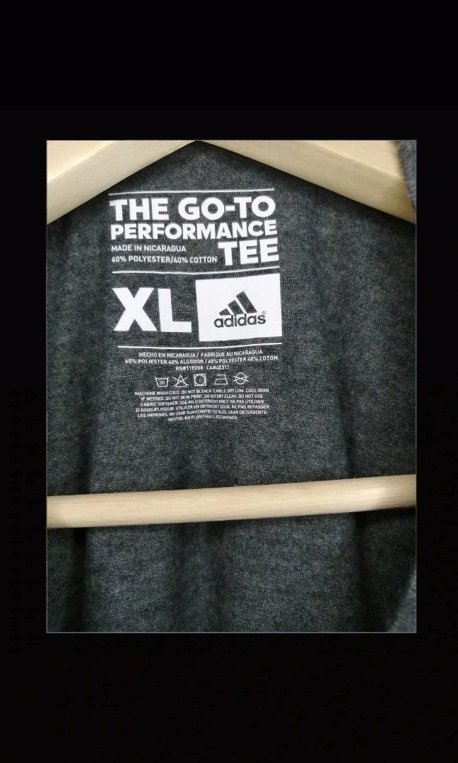 Adidas Spell out Glitched Logo Gray Tee, Men's Fashion, Tops & Sets ...