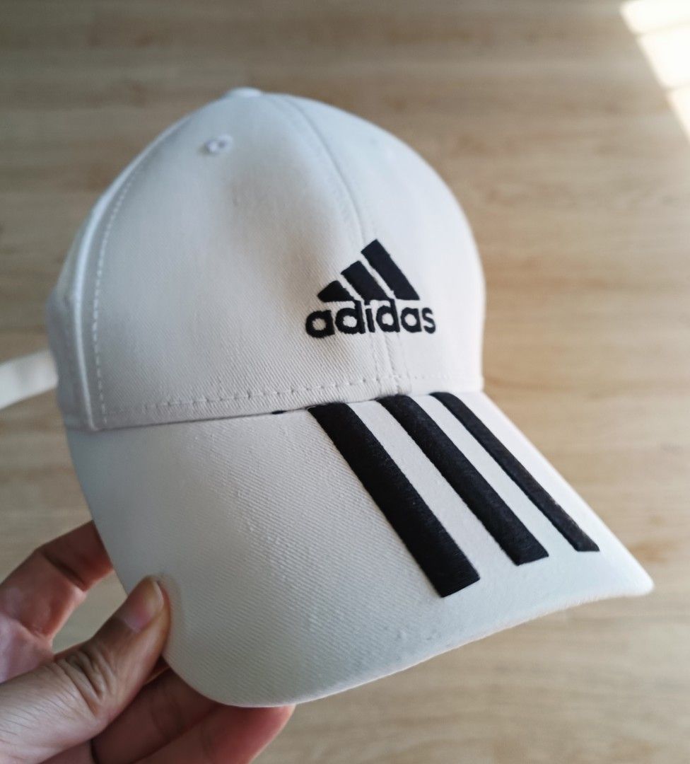 Adidas White Cap, Men's Fashion, Watches & Accessories, Caps & Hats on ...
