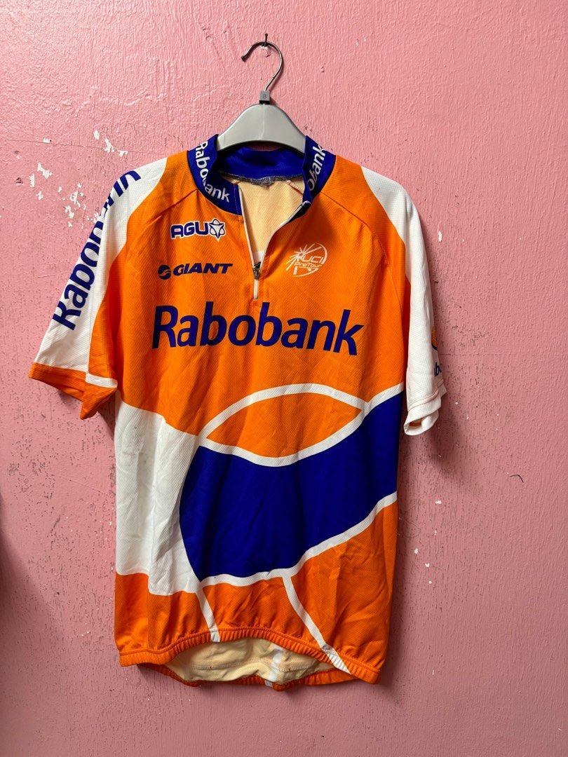 AGU RABOBANK TEAM CYCLING JERSEY, Sports Equipment, Bicycles & Parts ...
