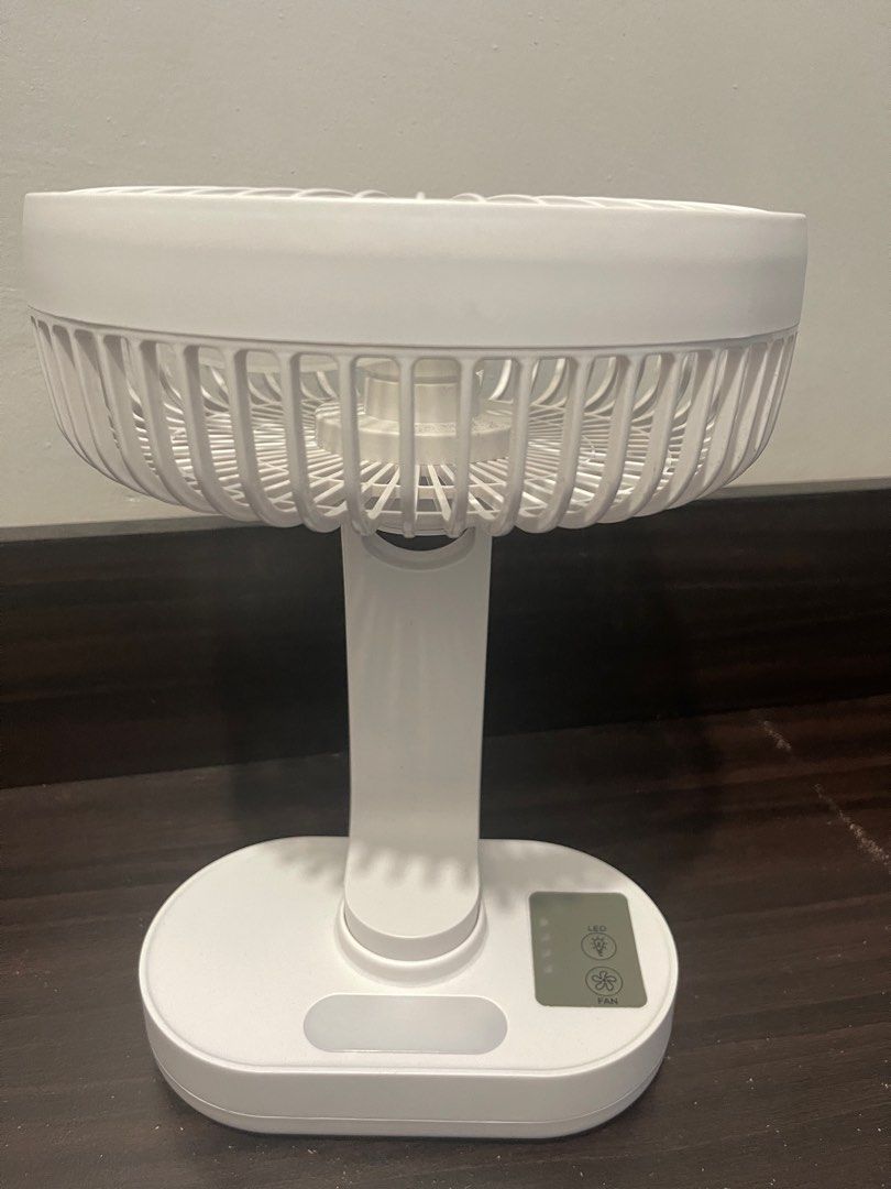 Akari Rechargable Portable Fan, Furniture & Home Living, Lighting ...