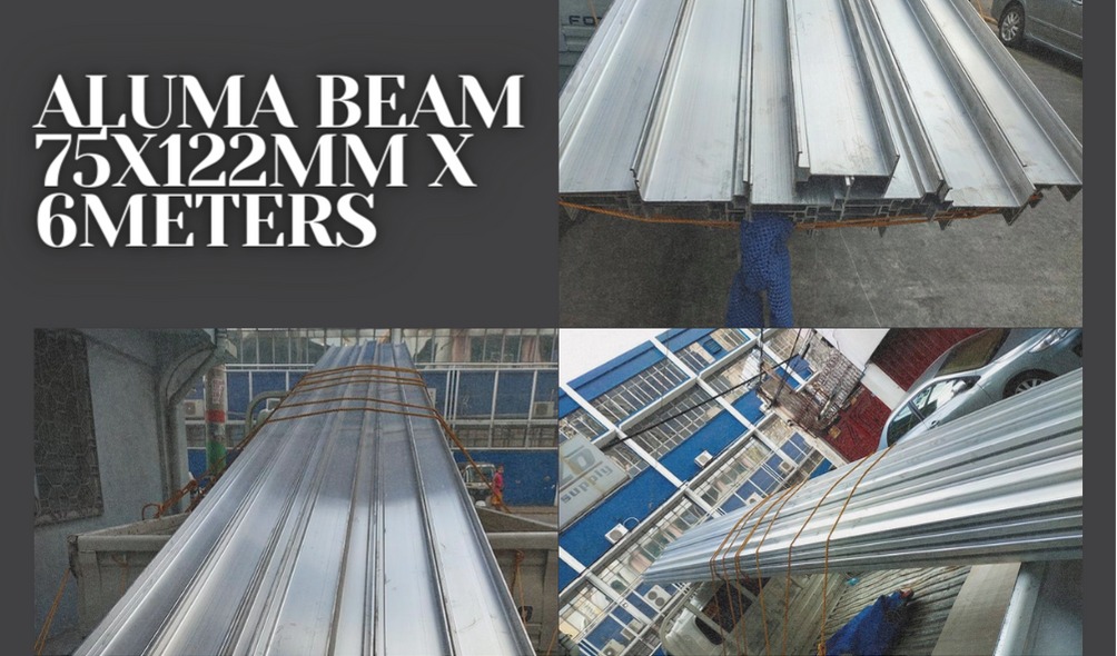 Aluma Beam 75x122mm x 6meters, Commercial & Industrial, Industrial ...