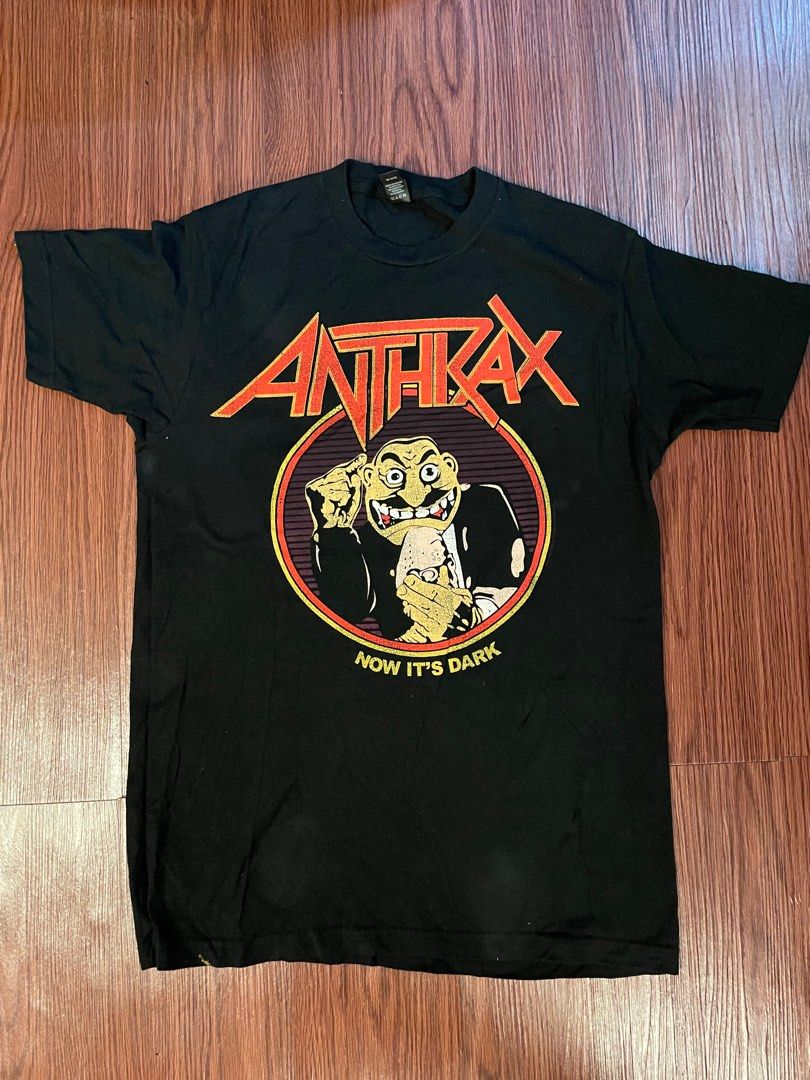 From Anthrax official store.. NOT MAN.. pit 20 inch, Men's Fashion ...