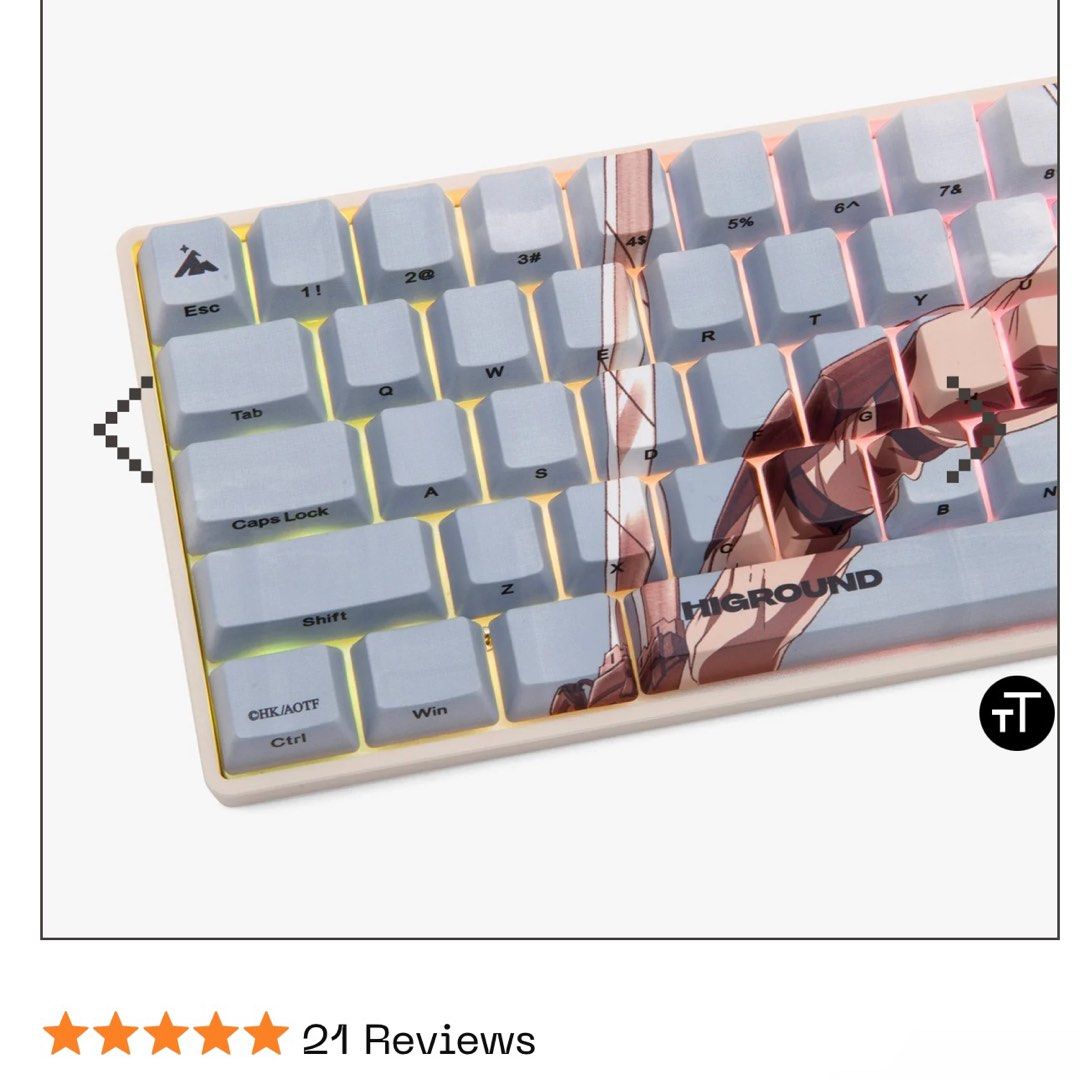 AOT2 x HG Base 65 Keyboard - LEVI, Computers & Tech, Parts ...