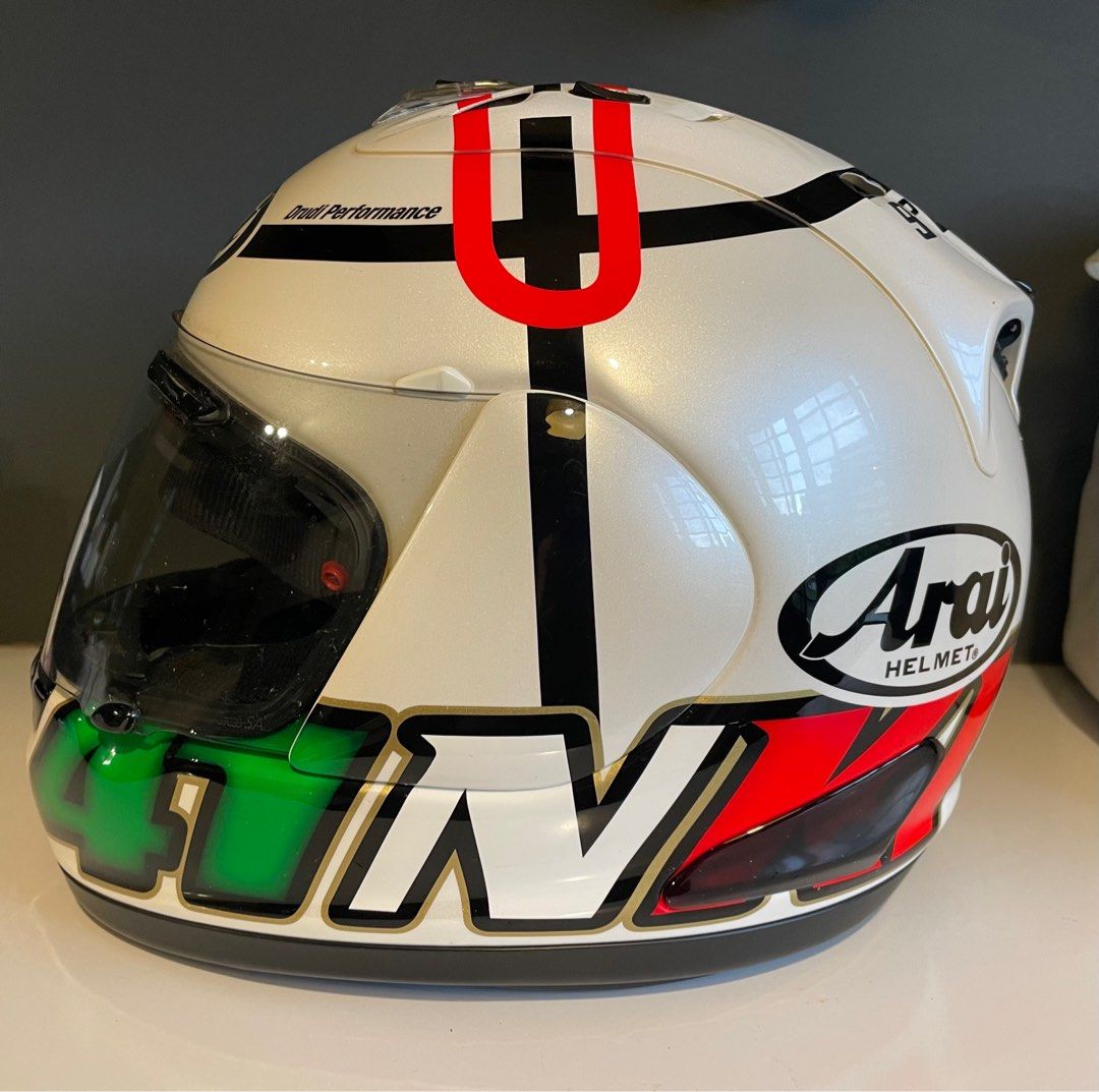 Arai RX7 RR5 GP Haga Monza (Nitro Nori) Helmet on Carousell