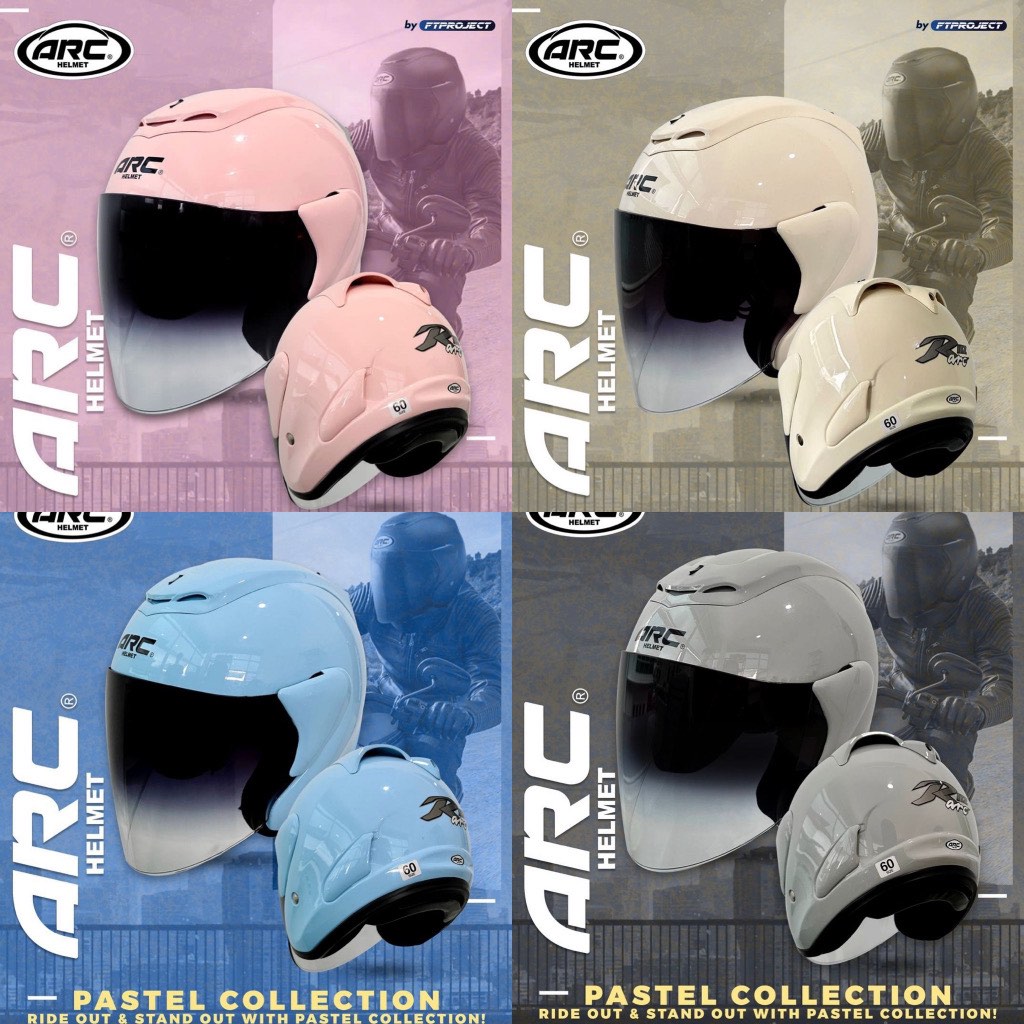 Arc helmet, Motorcycles, Motorcycle Apparel on Carousell