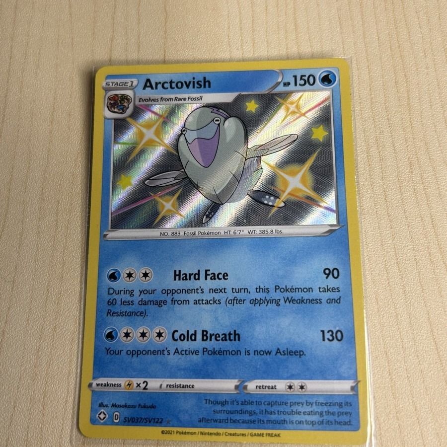 Arctovish Shiny Pokemon English Baby Shiny, Toys & Collectibles ...