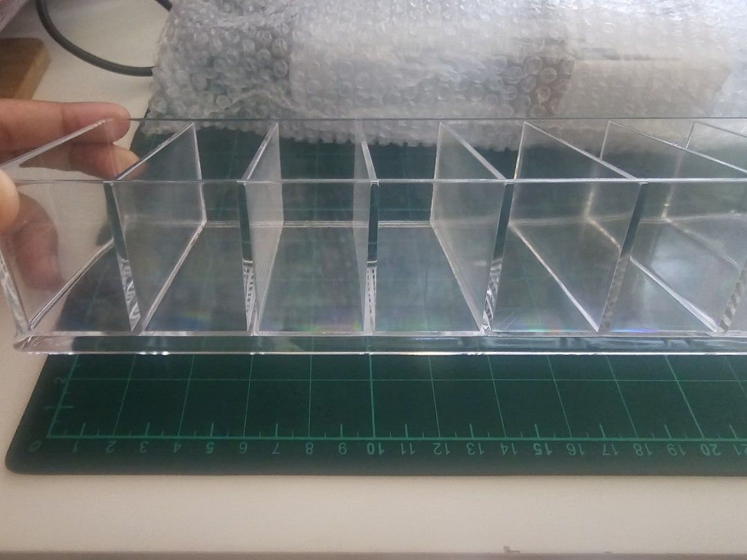 Arcylic storage case stackable, Furniture & Home Living, Home ...