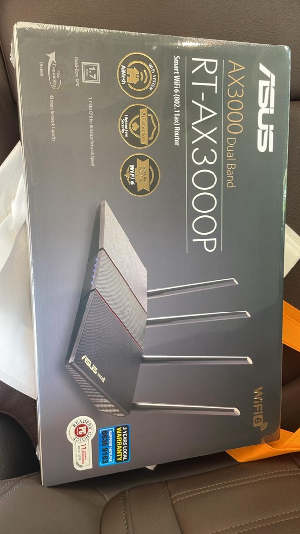 Asus AX3000 Router, Computers & Tech, Parts & Accessories, Networking ...