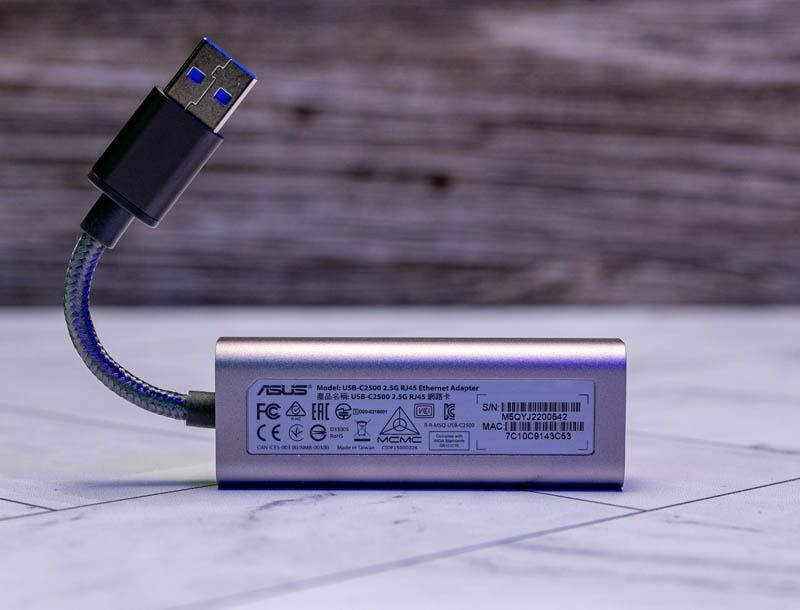 ASUS USB Type-A 2.5G Base-T Ethernet Adapter with backward ...