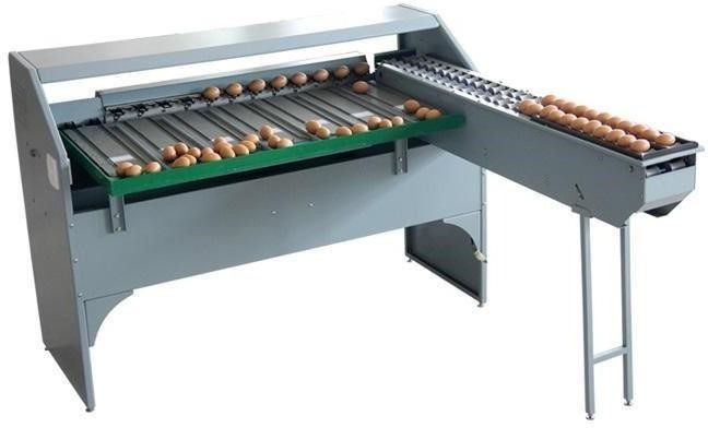 Automatic left Egg grading machine (4000pcs/h) carbon steel type ...