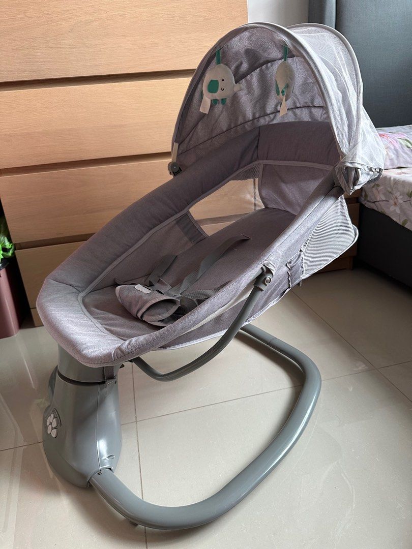 Baby 3 in 1 auto electric swing with timer, music & bluetooth function ...