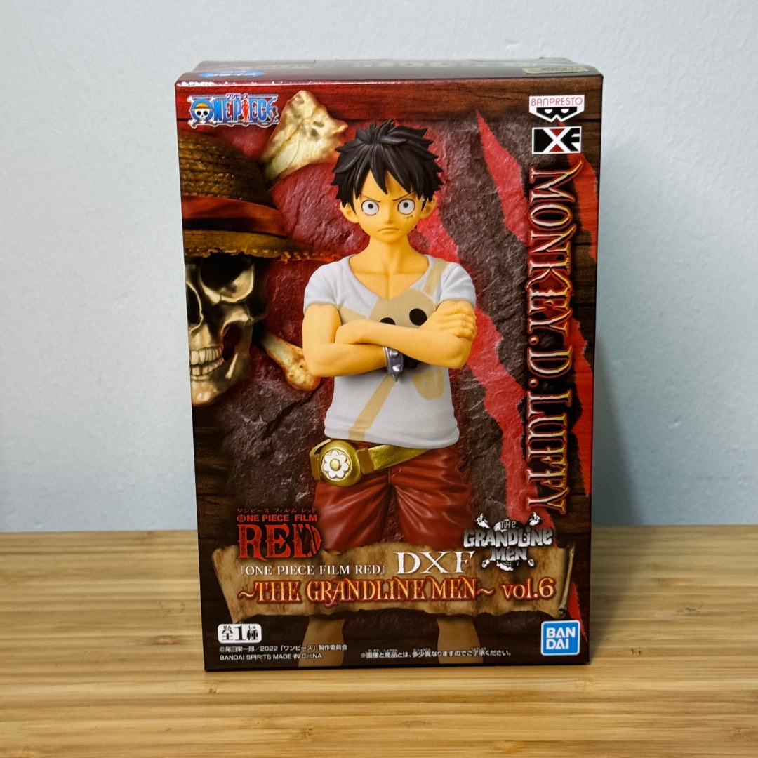 Bandai Banpresto One Piece Luffy Figure The Grandline Men Vol 6 ...
