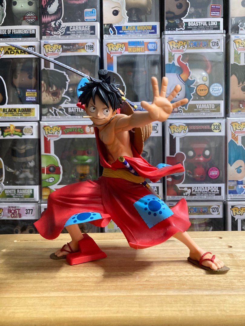 Banpresto SMSP BWFC Monkey D. Luffy Wano Ver. Figure (With Box ...