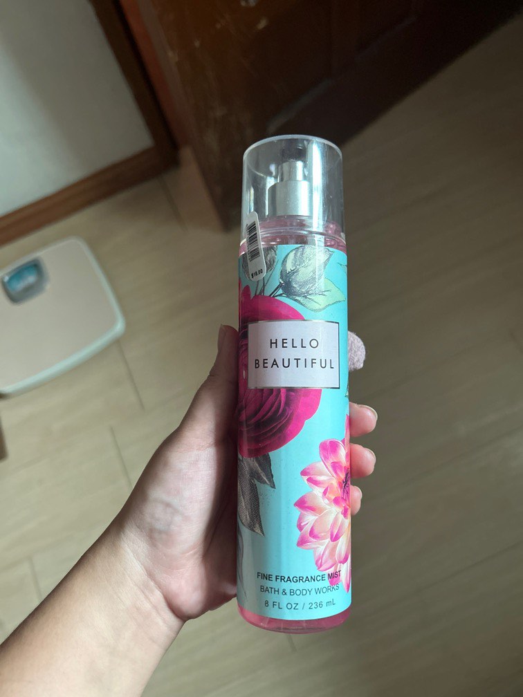 Bath and Body Works Hello Beautiful Fragrance Mist, Beauty & Personal ...
