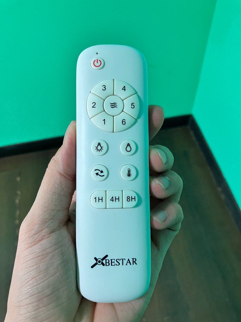 Bestar Raptor ceiling fan with light, Furniture & Home Living, Lighting ...