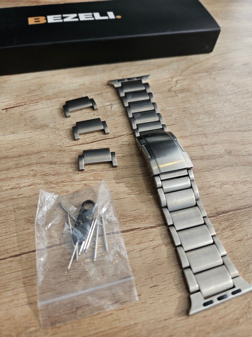Bezeli titanium band for apple watch, Mobile Phones & Gadgets ...