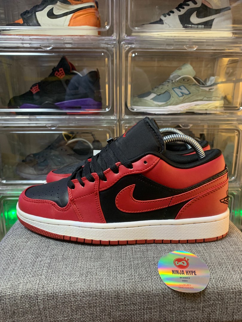 BISA COD / REKBER , AIR JORDAN 1 LOW REVERSE BRED , AIR JORDAN REVERSE ...