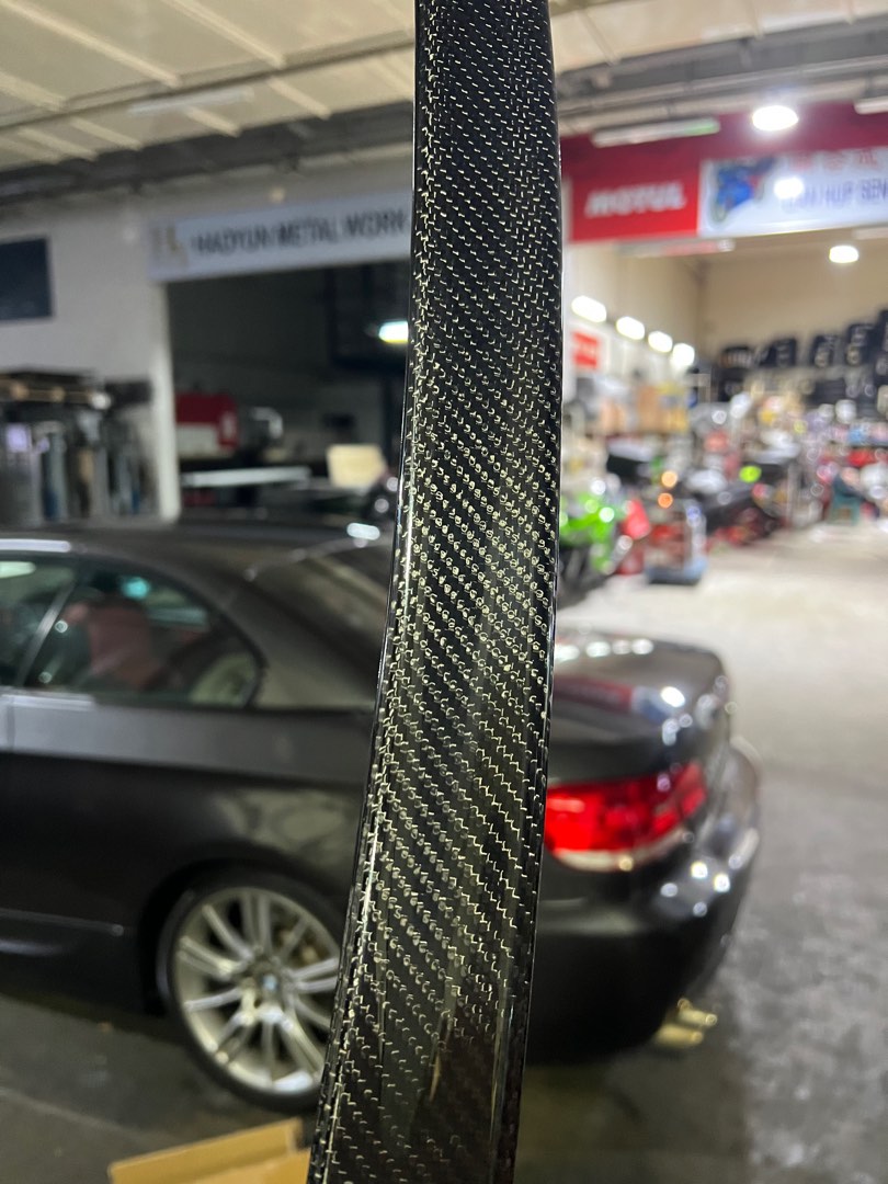 BMW E92/E93 Real Carbon Fibre Boot Lip, Car Accessories, Accessories on ...