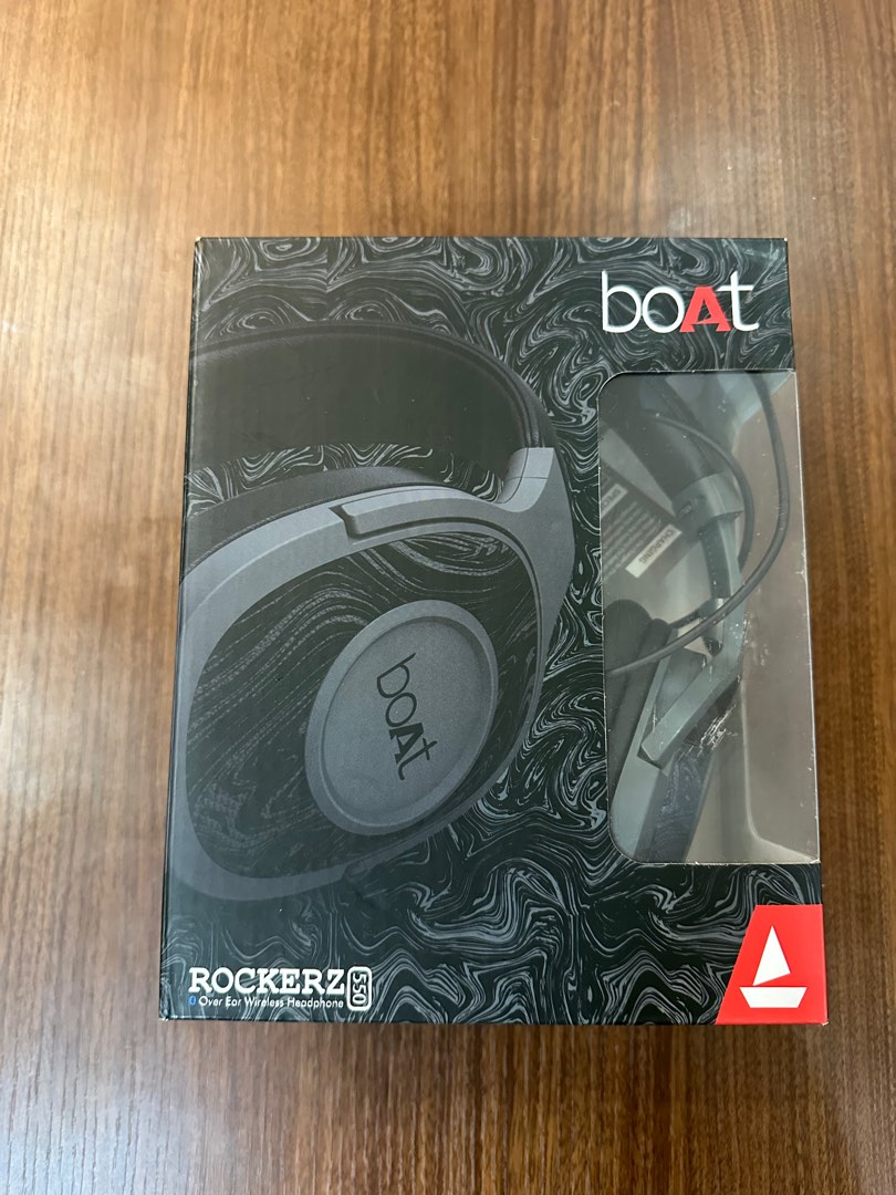 Boat Rockerz 550 Over the ear Wireless Headphones, Audio, Headphones ...