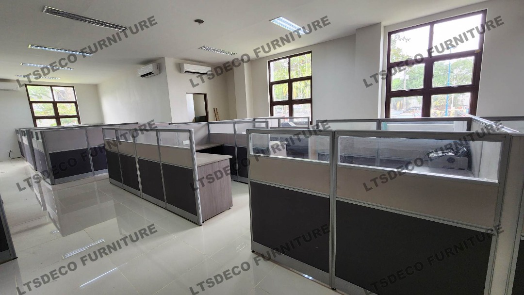 bpo modular office partition, Furniture & Home Living, Office Furniture ...