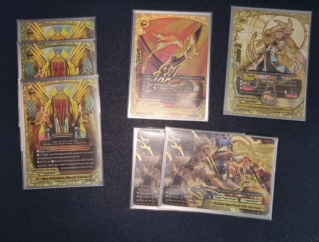 Buddyfight Legend Dragon, Triple Horus Deck, Hobbies & Toys, Toys ...