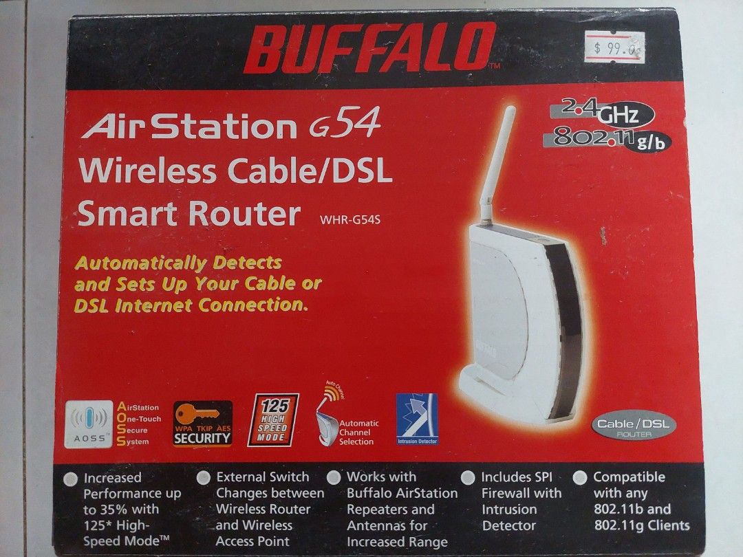 Buffalo Smart Router, Computers & Tech, Parts & Accessories, Networking ...